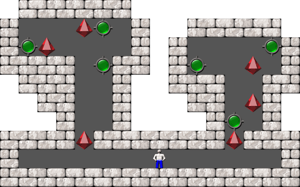 How to play level 7 — Takaken collection — Sokoban — Solution video