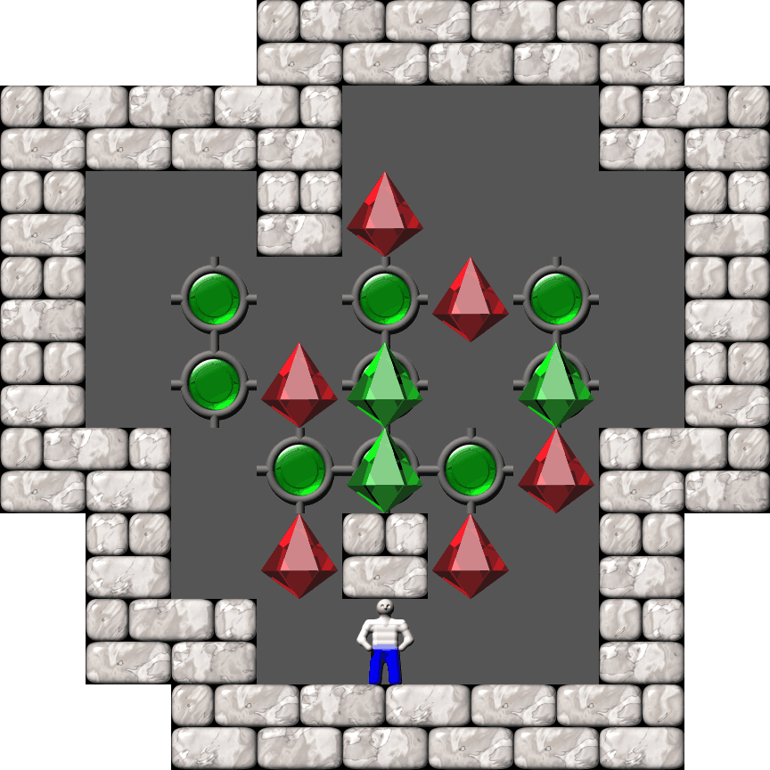 How to play level 12 — The Cantrip 2 collection — Sokoban — Solution video