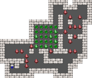 Play KSokoban Boxxle 1 — Sokoban puzzle online video game