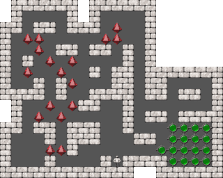 Play KSokoban Boxxle 1 — Sokoban puzzle online video game