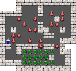 Play KSokoban Boxxle 2 — Sokoban puzzle online video game
