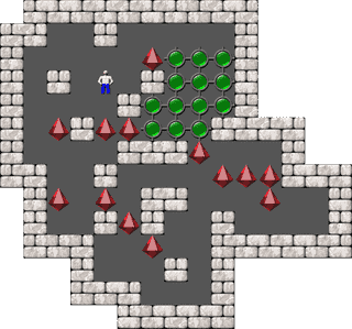 Play KSokoban Boxxle 2 — Sokoban puzzle online video game
