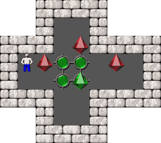 Play KSokoban Boxxle 2 — Sokoban puzzle online video game