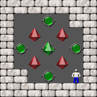 Play KSokoban Boxxle 2 — Sokoban puzzle online video game