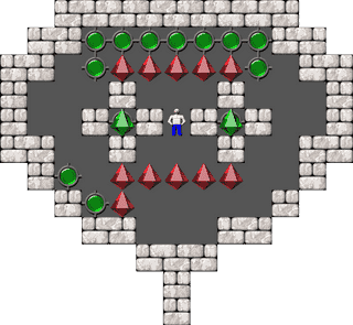 Play KSokoban Boxxle 2 — Sokoban puzzle online video game