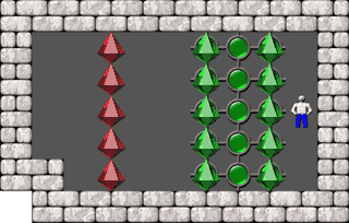 Play KSokoban Boxxle 2 — Sokoban puzzle online video game