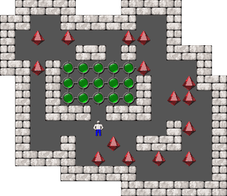 Play KSokoban Boxxle 2 — Sokoban puzzle online video game
