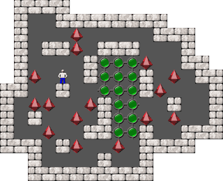 Play KSokoban Boxxle 2 — Sokoban puzzle online video game