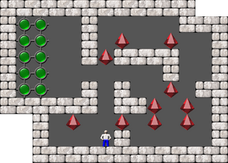 Play KSokoban Thinking Rabbit Arranged — Sokoban puzzle online video game