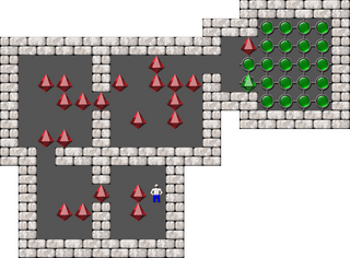 Play KSokoban Thinking Rabbit Arranged — Sokoban puzzle online video game