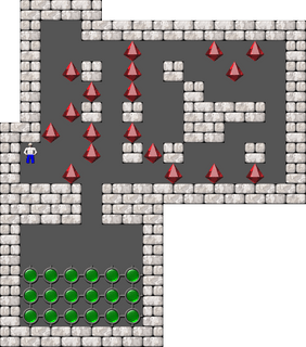 Play KSokoban Thinking Rabbit Arranged — Sokoban puzzle online video game