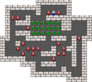 Play KSokoban Thinking Rabbit Arranged — Sokoban puzzle online video game